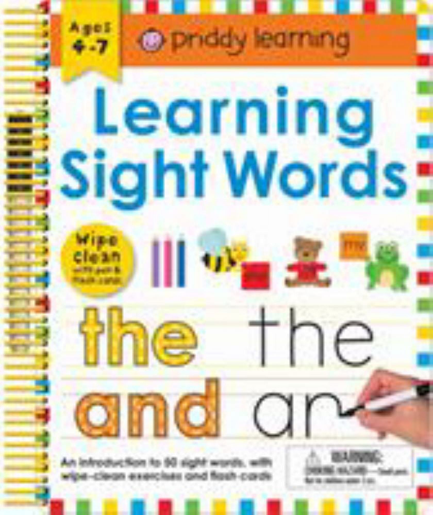 Roger Priddy's Wipe Clean: Learning Sight Words with Pen and Flash ...