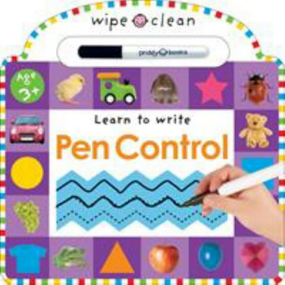 Roger Priddy Wipe Clean Pen Control Board Book for Preschools, Tracing ...