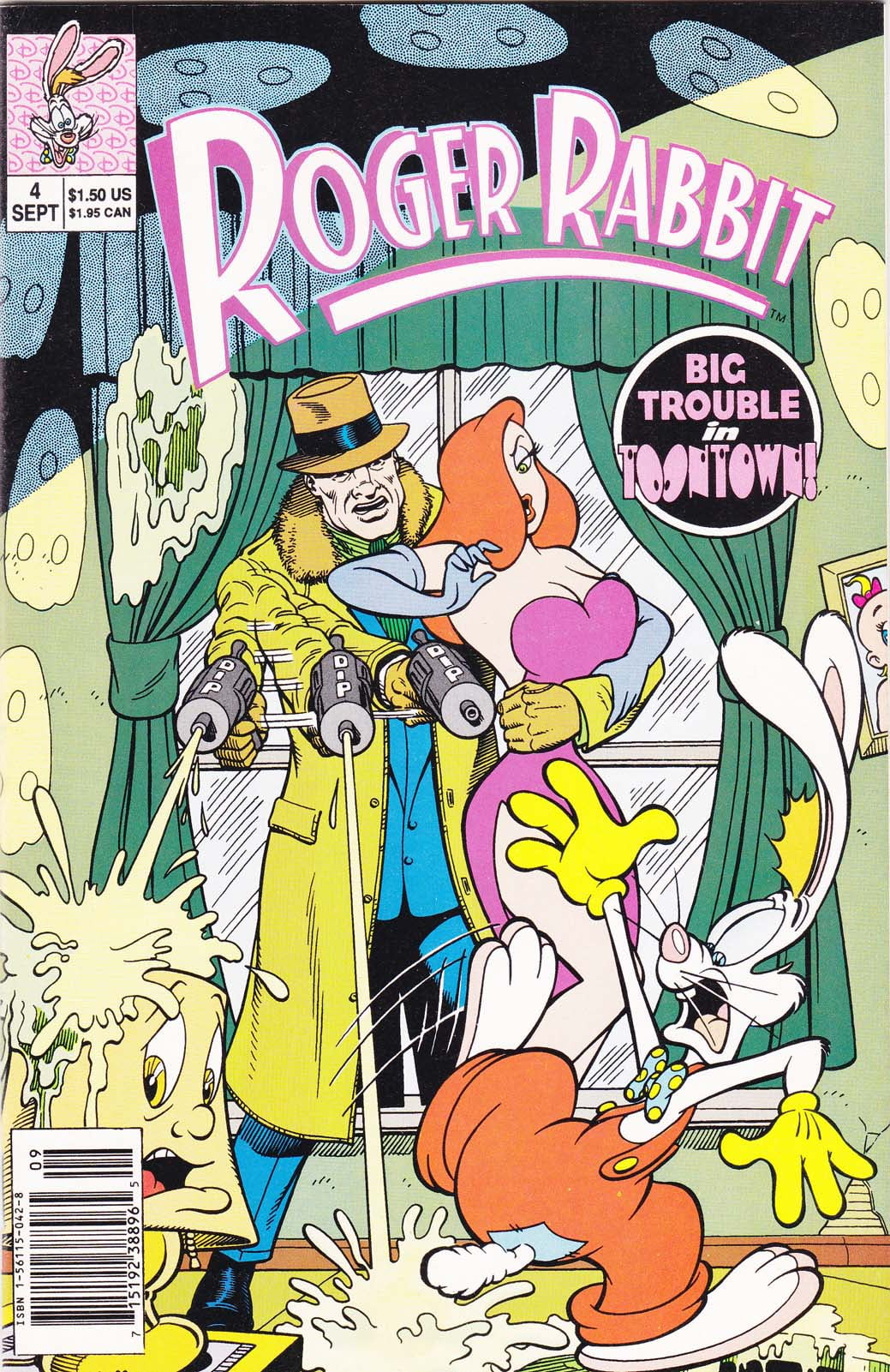Roger Rabbit #4 (Newsstand) VF ; Disney Comic Book - Walmart.com