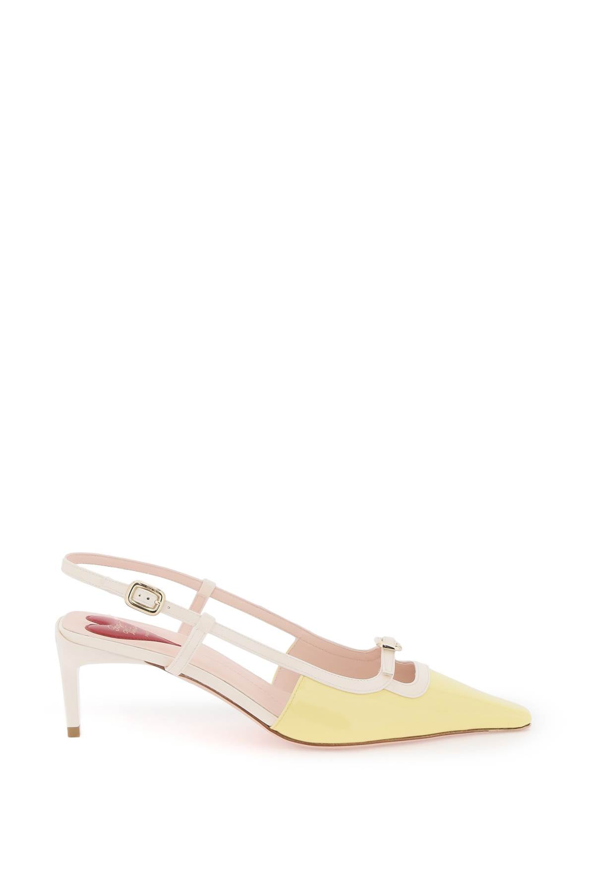 Roger Vivier Two Tone Patent Leather Pumps Women