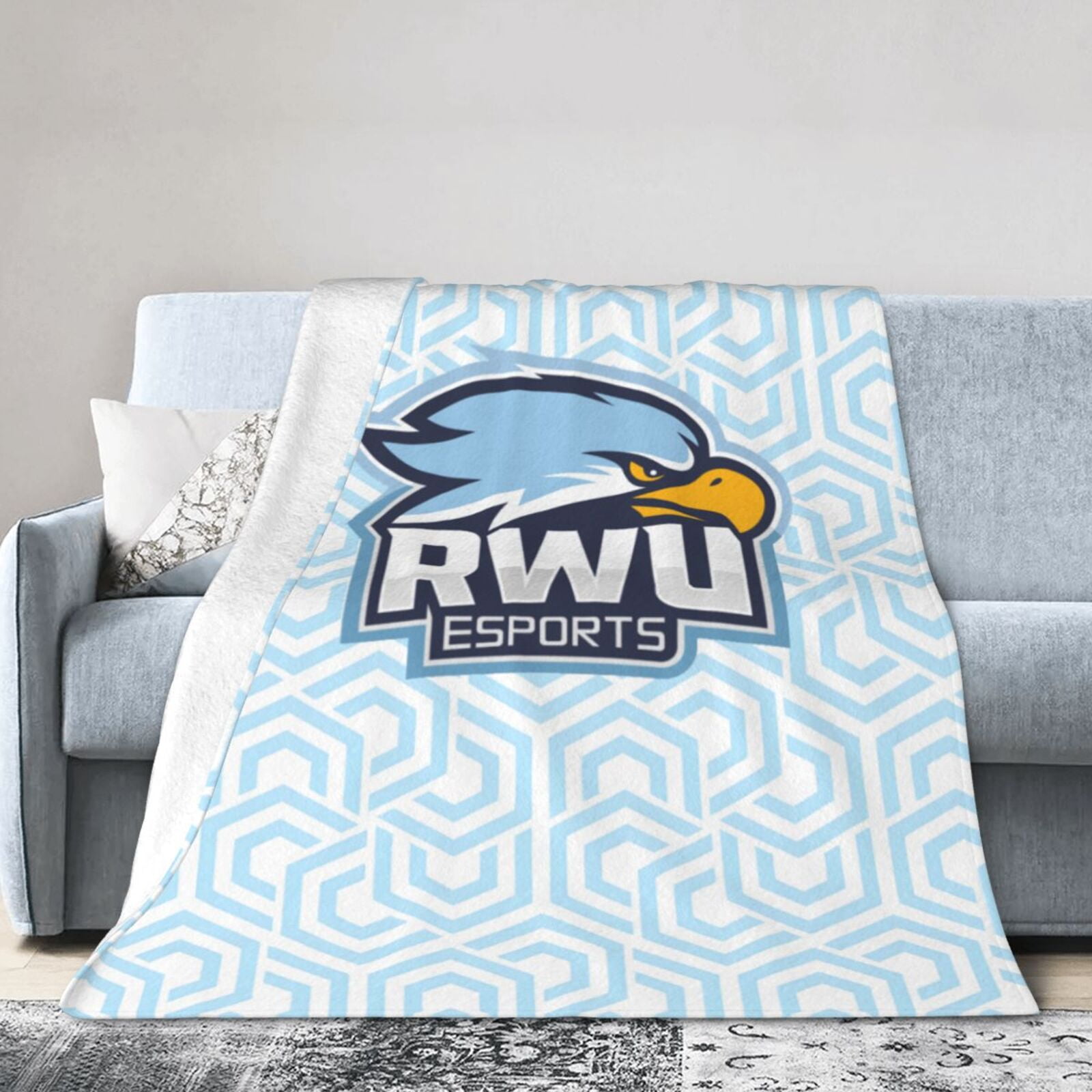 Roger Williams University Logo Blanket Large Luxury Fleece Soft Anti ...