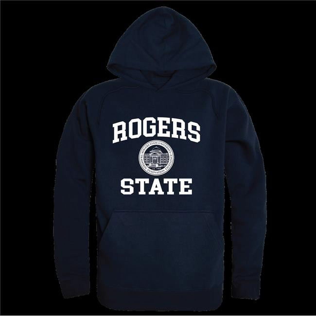 Rogers State University Hillcats Seal Hoodie, Navy - Large - Walmart.com