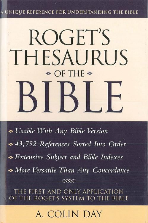 Roget's Thesaurus of the Bible (Hardcover) - Walmart.com