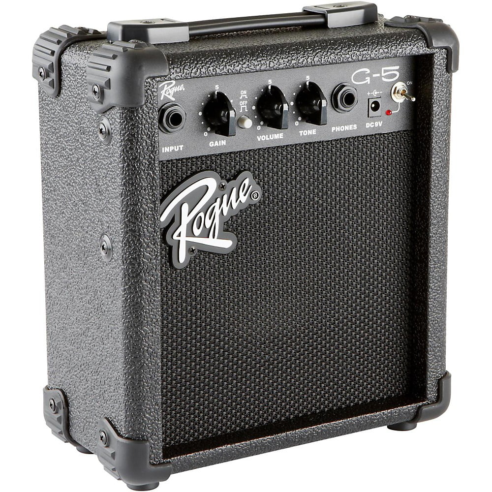 Rogue G-5 5W Battery-Powered Guitar Combo Amp Black - Walmart.com