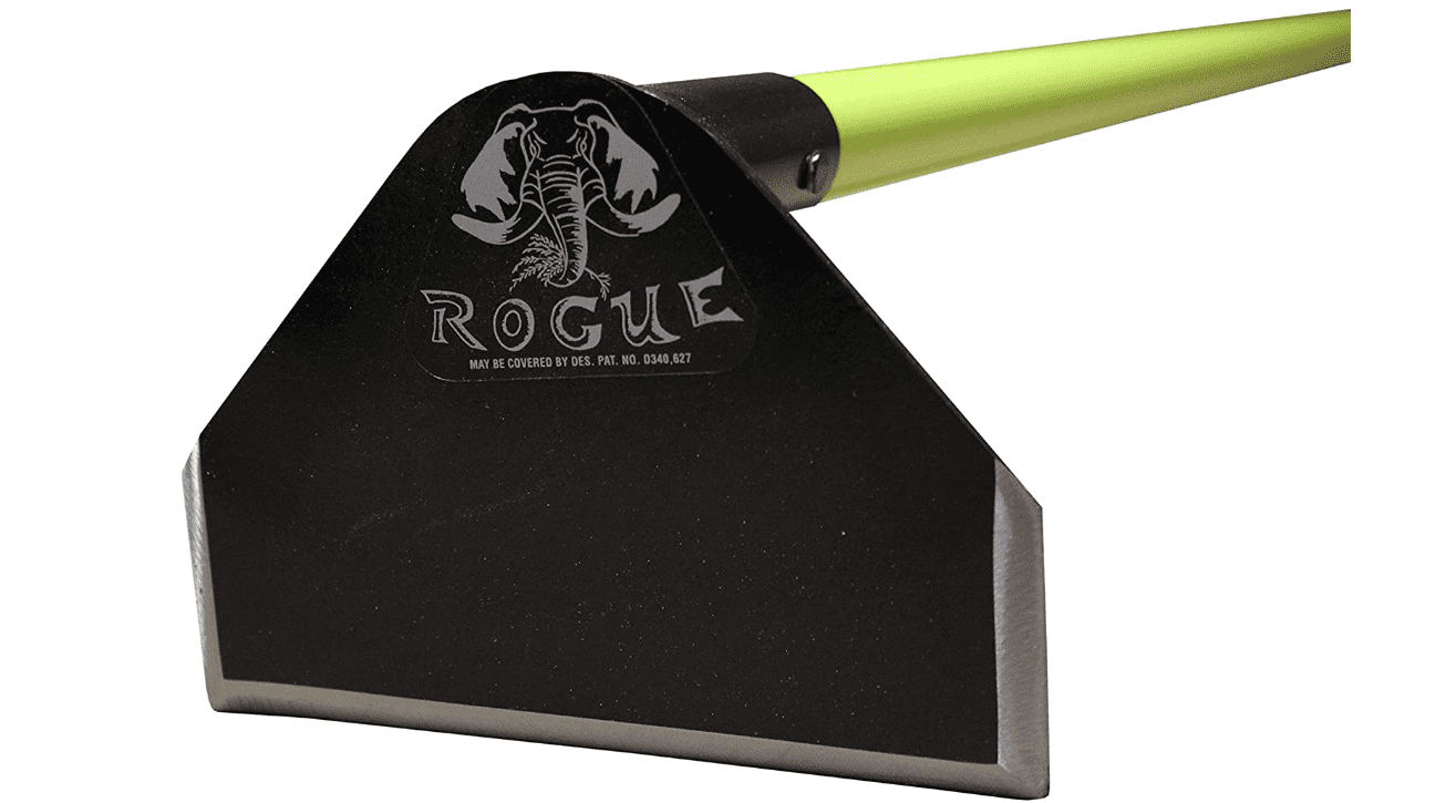 Rogue Prohoe Garden Hoe 7.0" W X 5.25" H Blade, 60" Fiberglass Handle ...