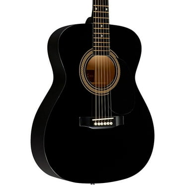 Rogue RA-090 Green Blue Burst Concert Cutaway Acoustic-Electric Guitar ...