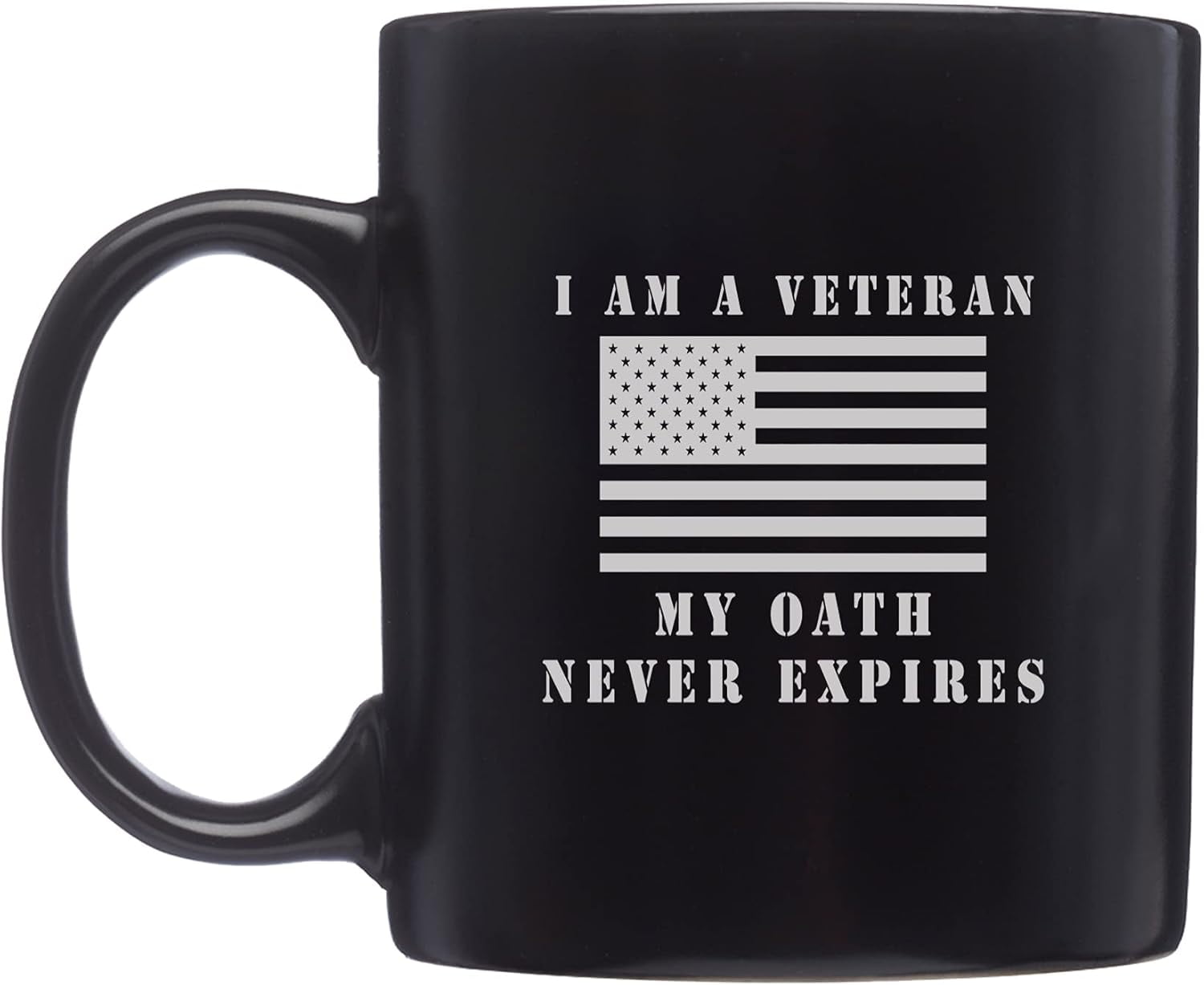 Rogue River Tactical Military Veteran Coffee Mug USA Flag American I Am ...