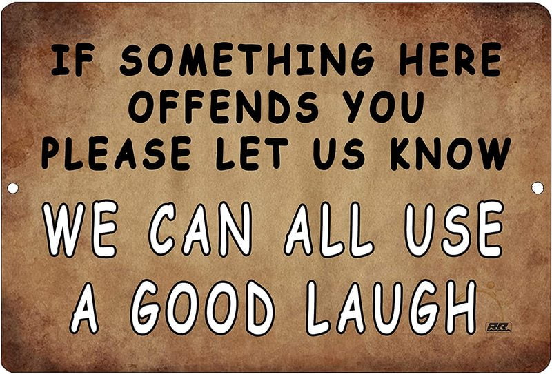 Rogue River - men's satire, metal tactical signs, wall decorations ...