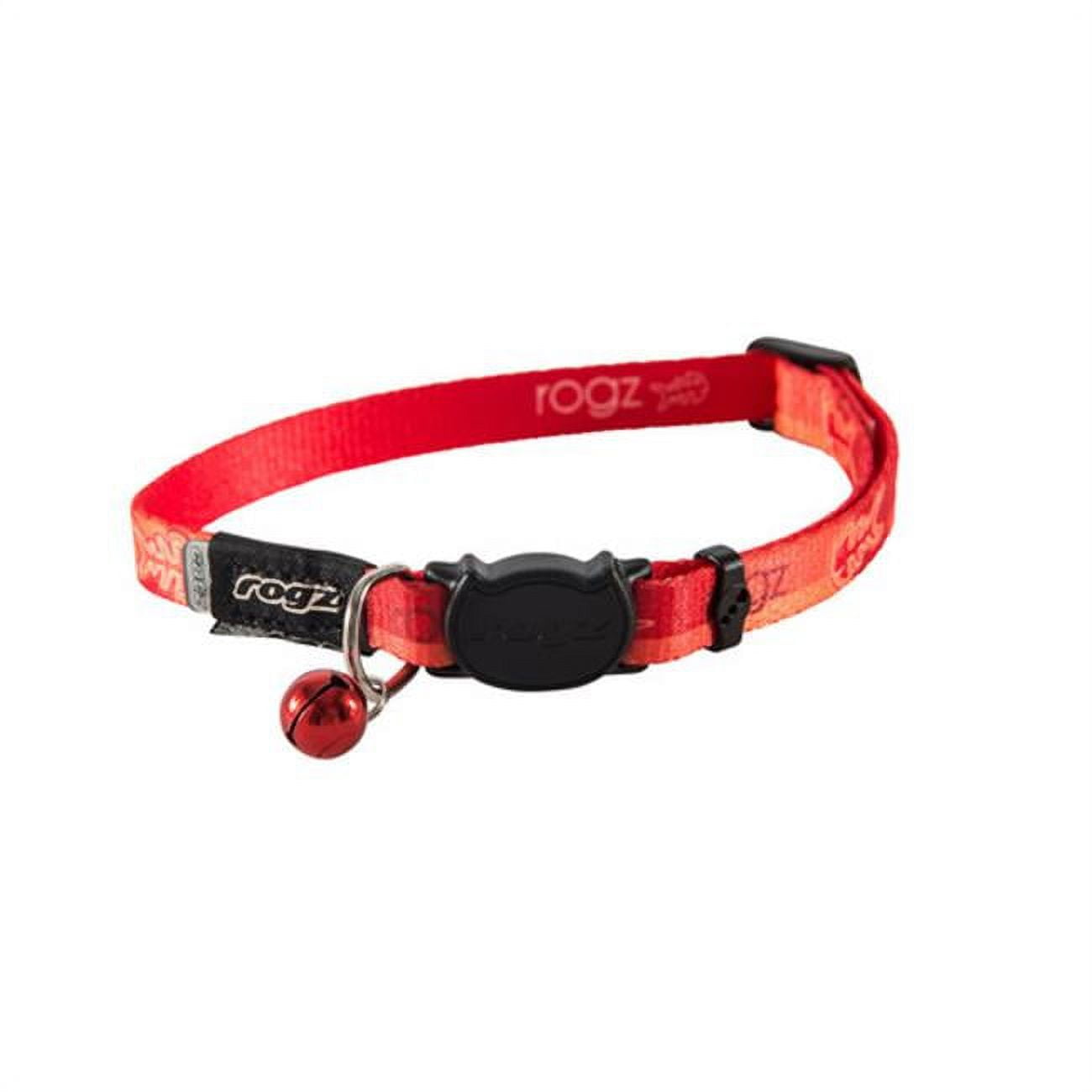 Rogz Cat Collar Safety Breakaway KiddyCat Small small/medium- Orange ...