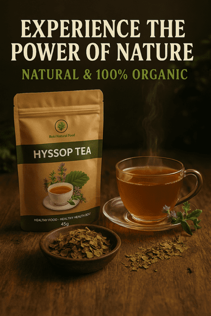 Rohi Fresh Herbal Hyssop Leaf Tea, 30 Count | 100% Pure Leaves | Cough ...