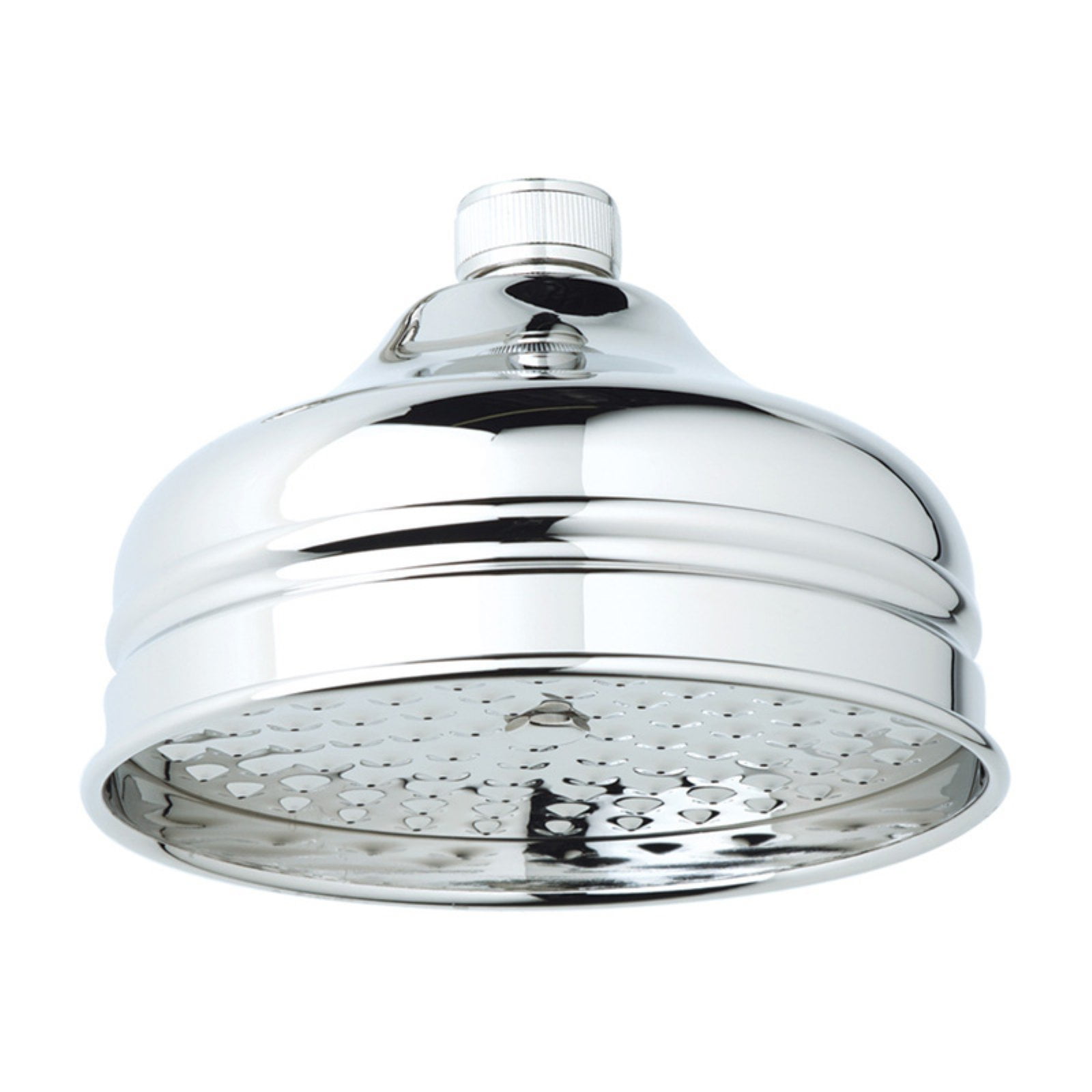 Rohl 1027/8 Bordano 1.8 GPM Single Function Rain Shower Head - Chrome ...