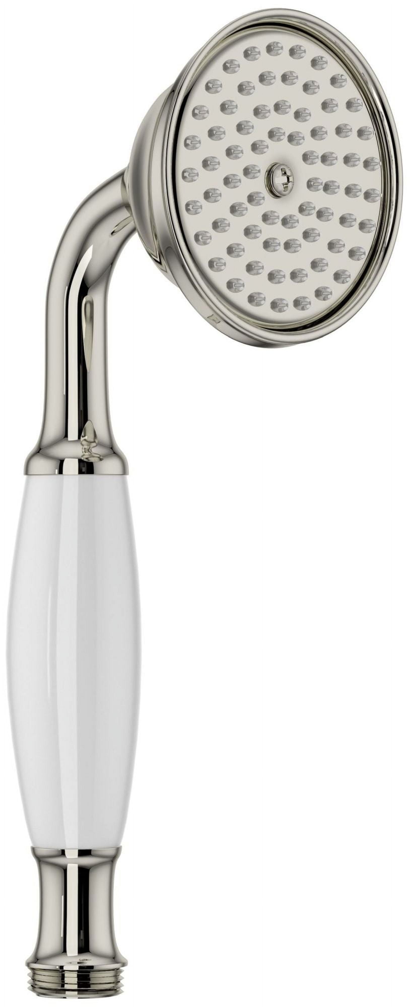 Rohl 1100/8E Spa Shower 1.8 GPM Single Function Hand Shower - Nickel ...