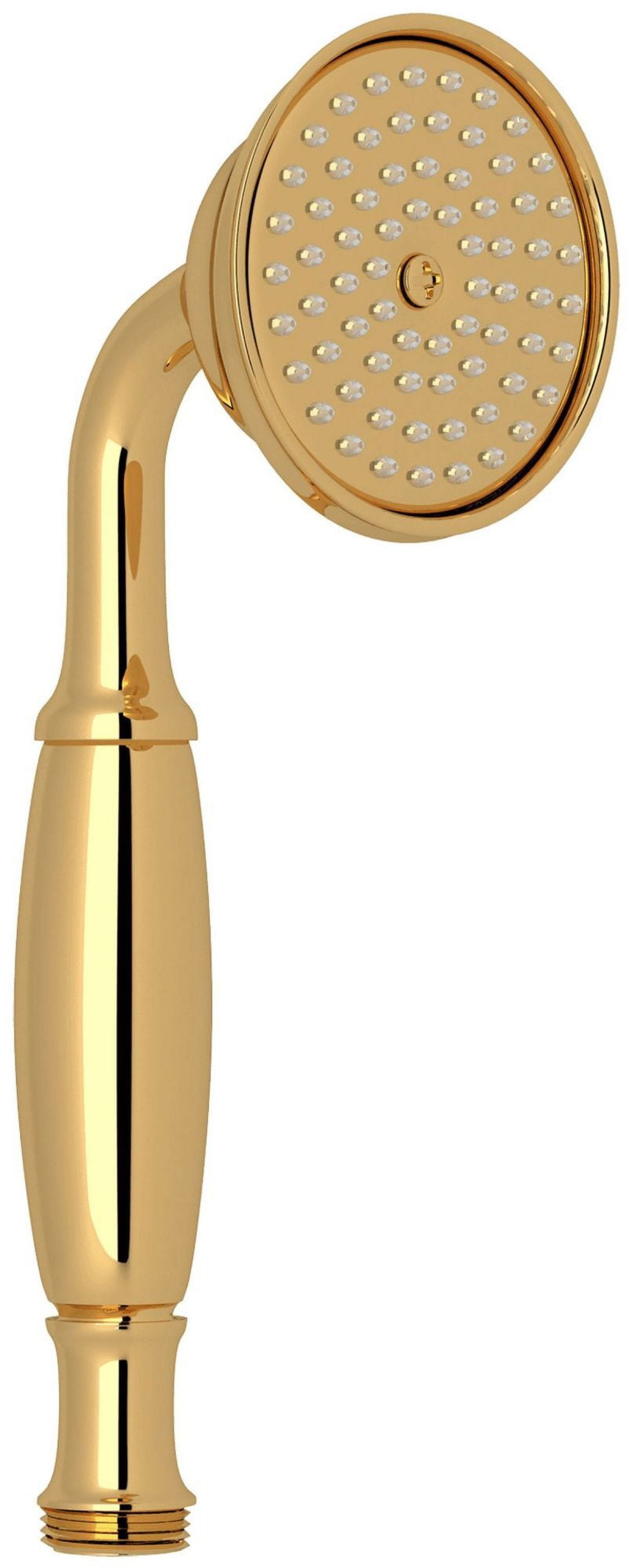 Rohl 1101/8E Spa Shower 1.8 GPM Single Function Hand Shower - Brass ...
