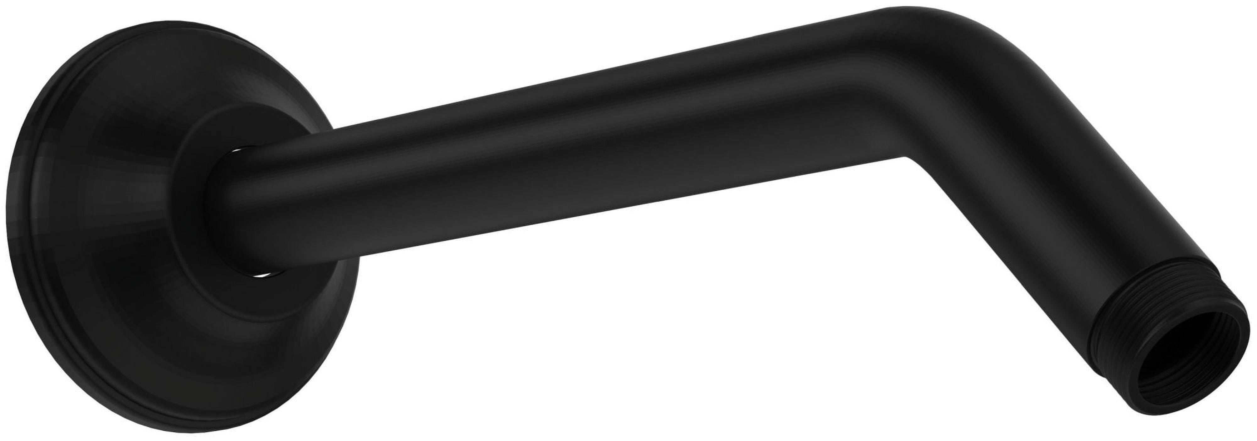 Rohl 1440/8 Shower 8-3/4" Wall Mounted Shower Arm And Flange - Black ...
