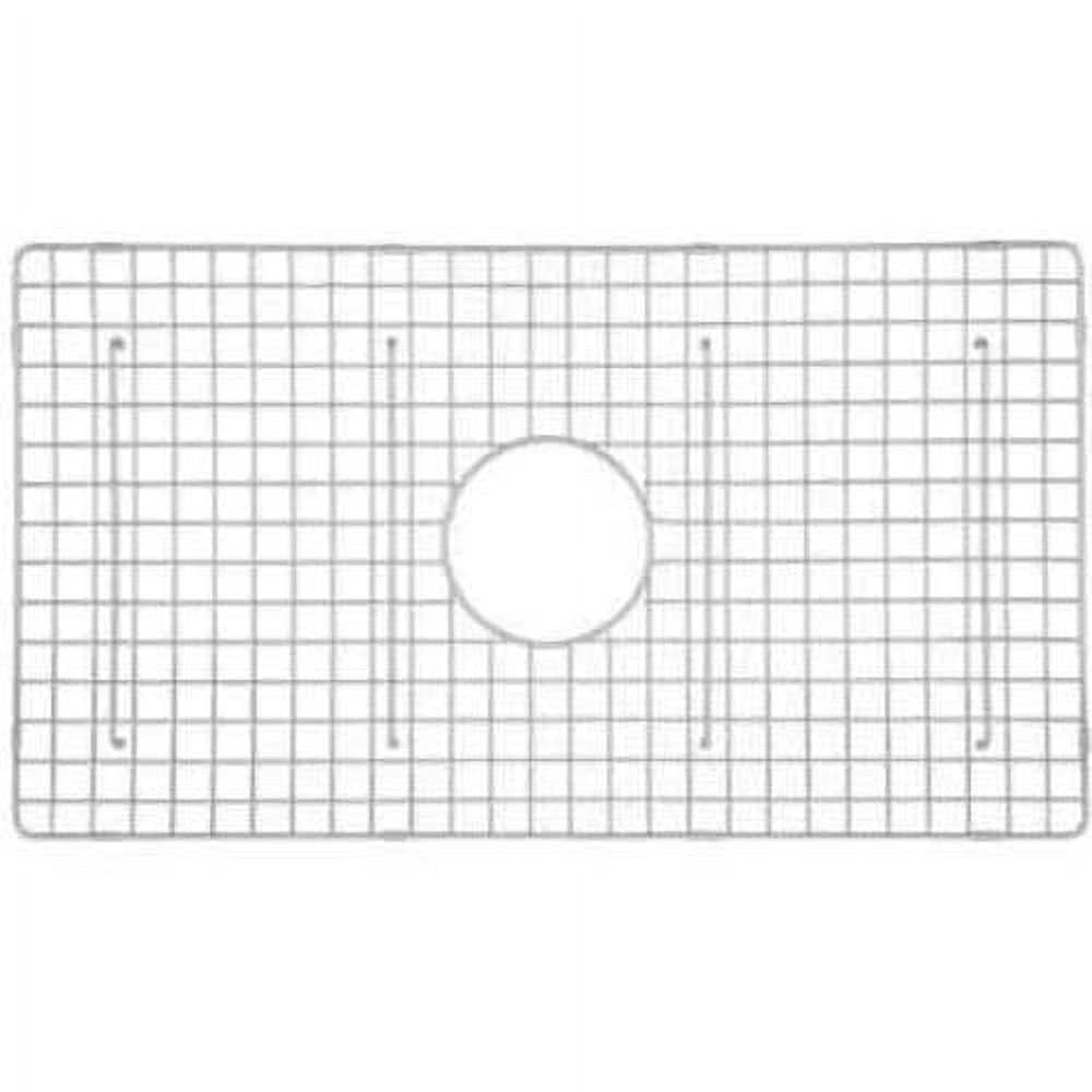 Rohl WSGMS3018WH 15 x 26.75 in. Wire Sink Grid for Kitchen Sink with ...