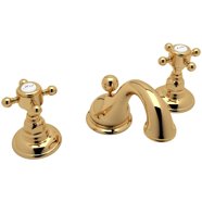 Rohl Italian Bath Viaggio Widespread Lavatory Faucet In Polished Chrome ...