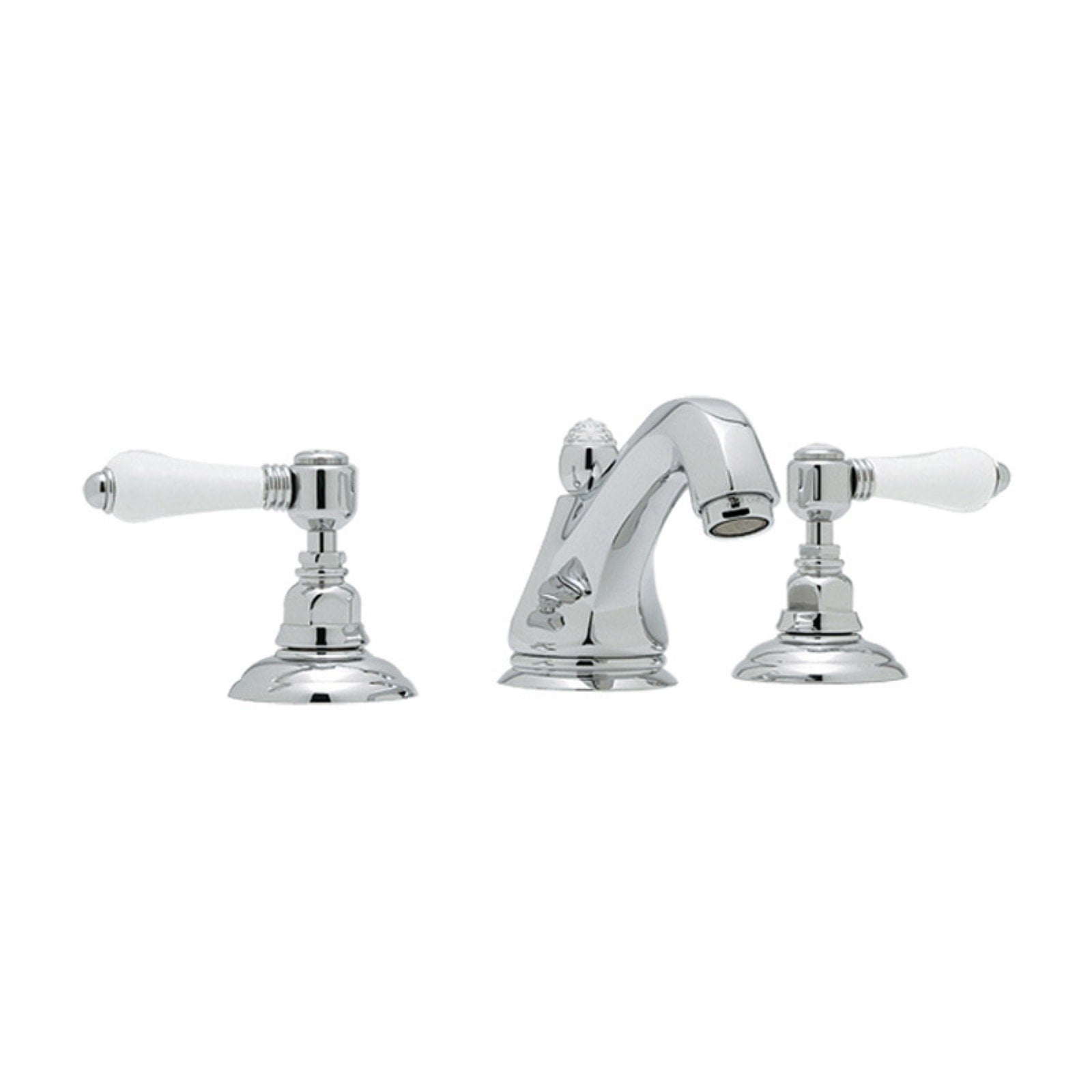 Rohl Country Bath Hex A1808-2 Widespread Bathroom Faucet with Drain ...