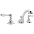 Rohl Italian Bath Viaggio Widespread Lavatory Faucet In Polished Chrome ...