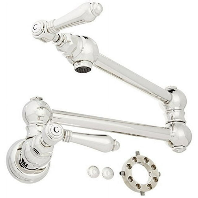 Free Shipping! Rohl Italian Kitchen Wall Mounted Swing Arm Fold Away ...