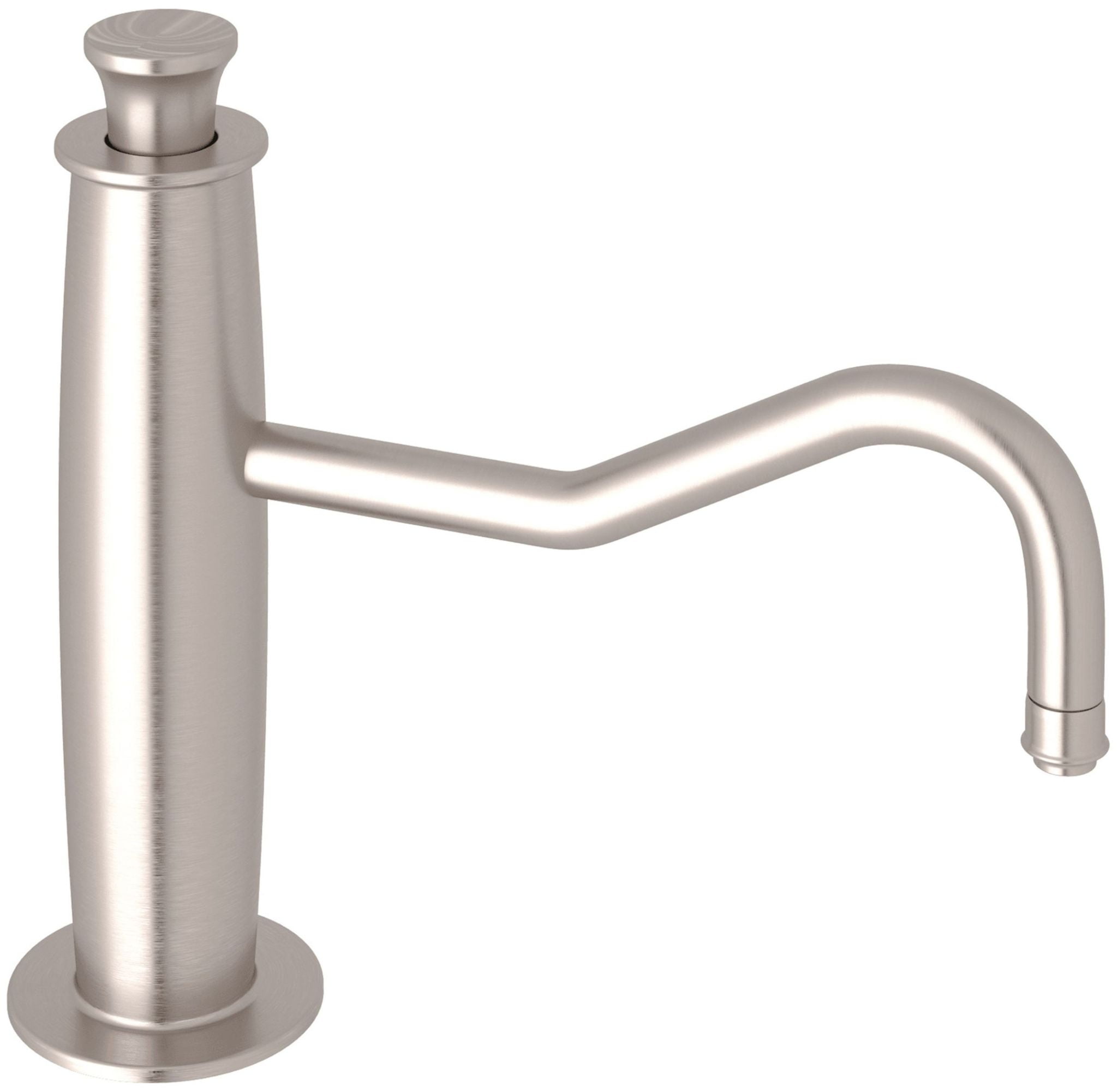 Rohl Ls3550 Gotham Deck Mounted Soap Dispenser - Nickel - Walmart.com