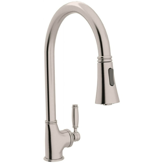 Rohl Michael Berman Gotham Single Hole Side Lever Pulldown Kitchen ...