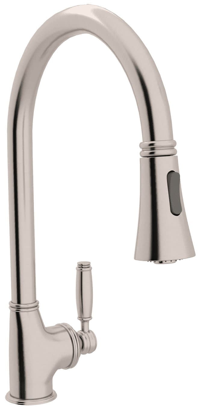 Rohl Michael Berman Gotham Single Hole Side Lever Pulldown Kitchen ...