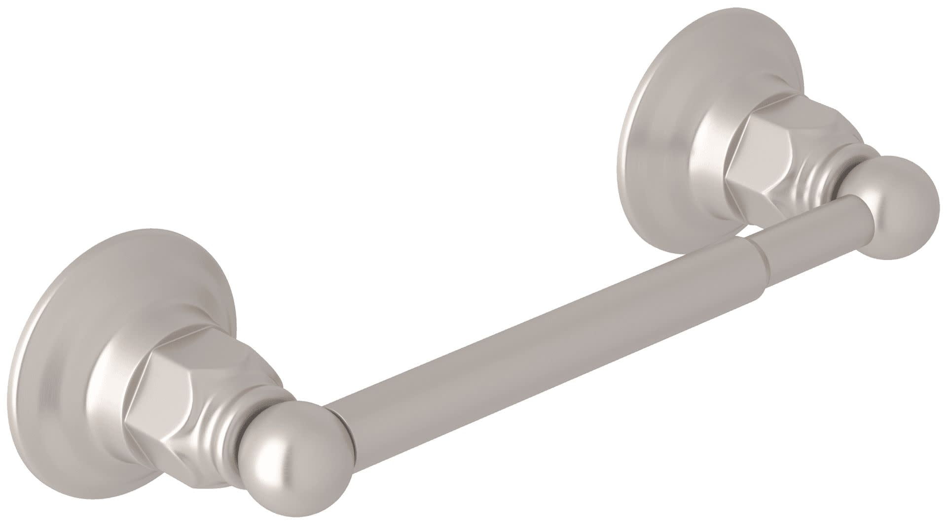 Rohl Rot18 Acqui Wall Mounted Spring Bar Toilet Paper Holder - Nickel ...