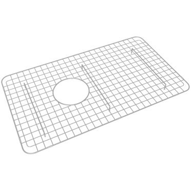 Rohl Wire Sink Grid For Um3018 Kitchen Sinks With Center Drain Hole In ...