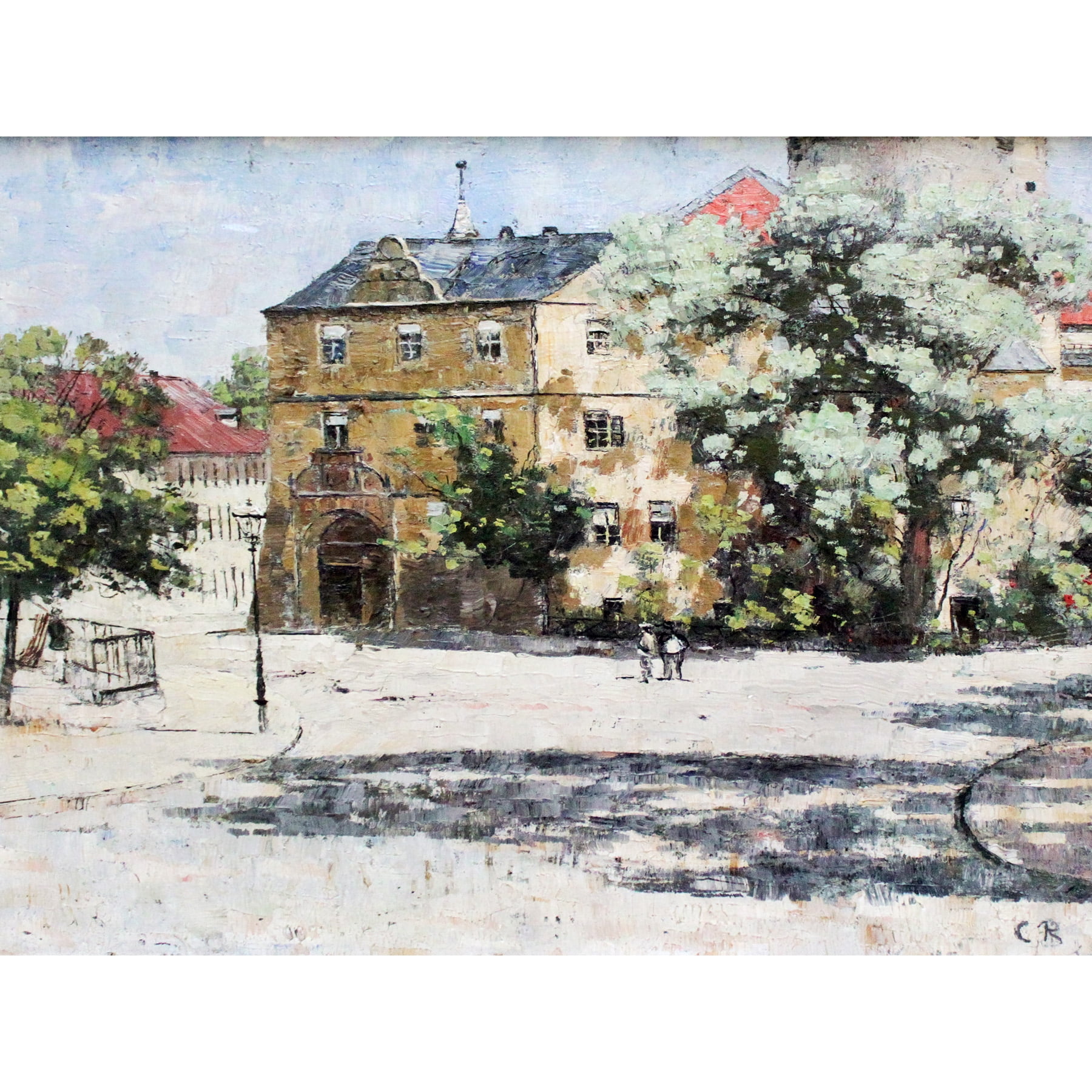 Rohlfs Burgplatz Weimar Painting Extra Large Art Print Wall Mural ...