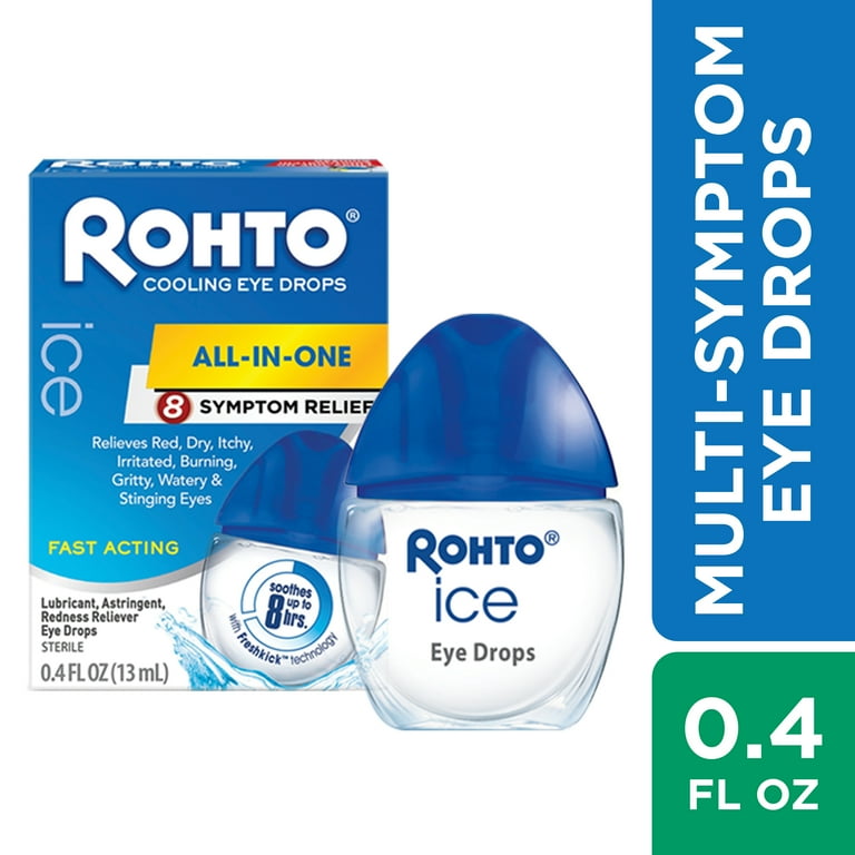 Rohto® Max Strength Redness Relief Eye Drops, 40% OFF