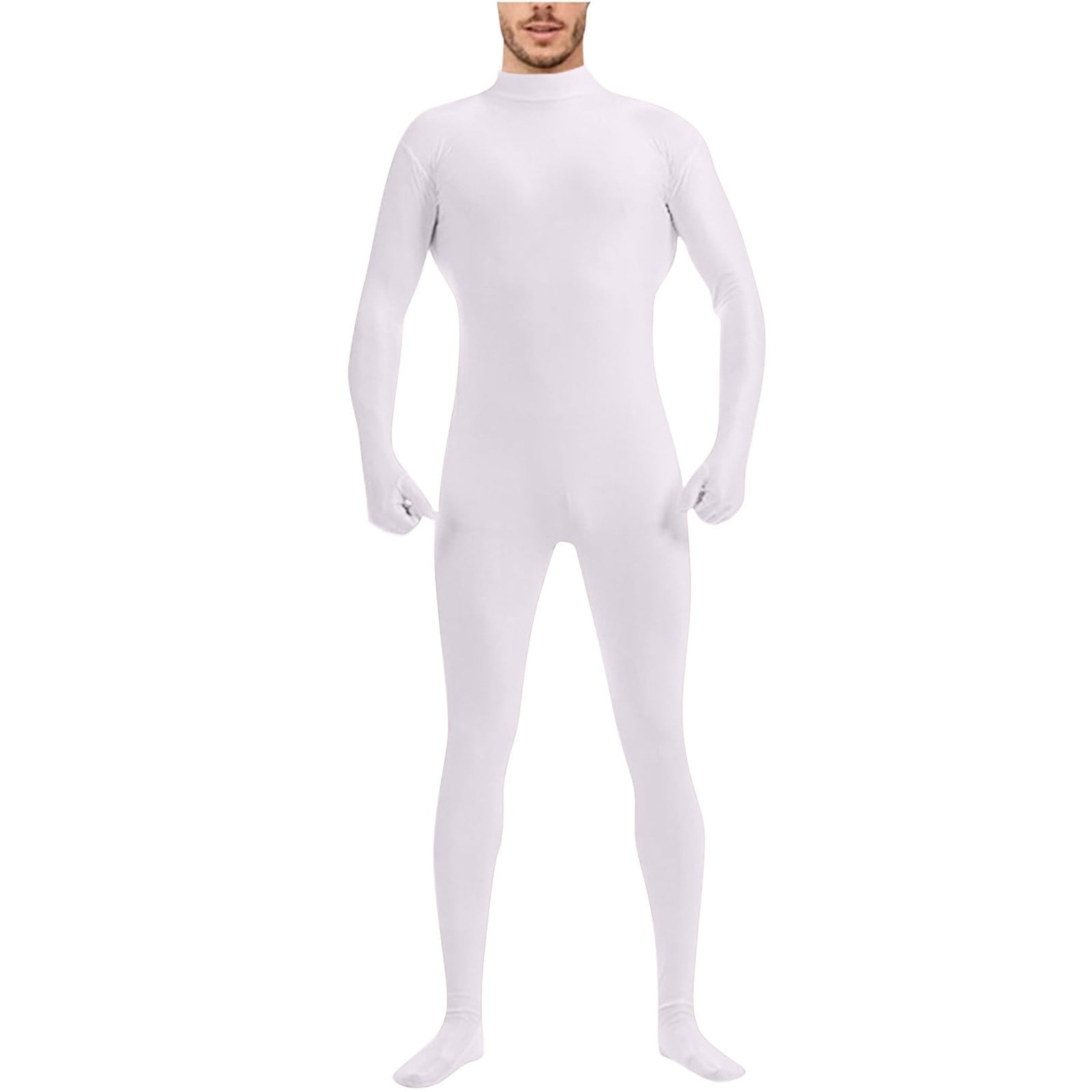 Rohuuque Unisex Full Body Dance Unitard with Attached Feet and Hands ...