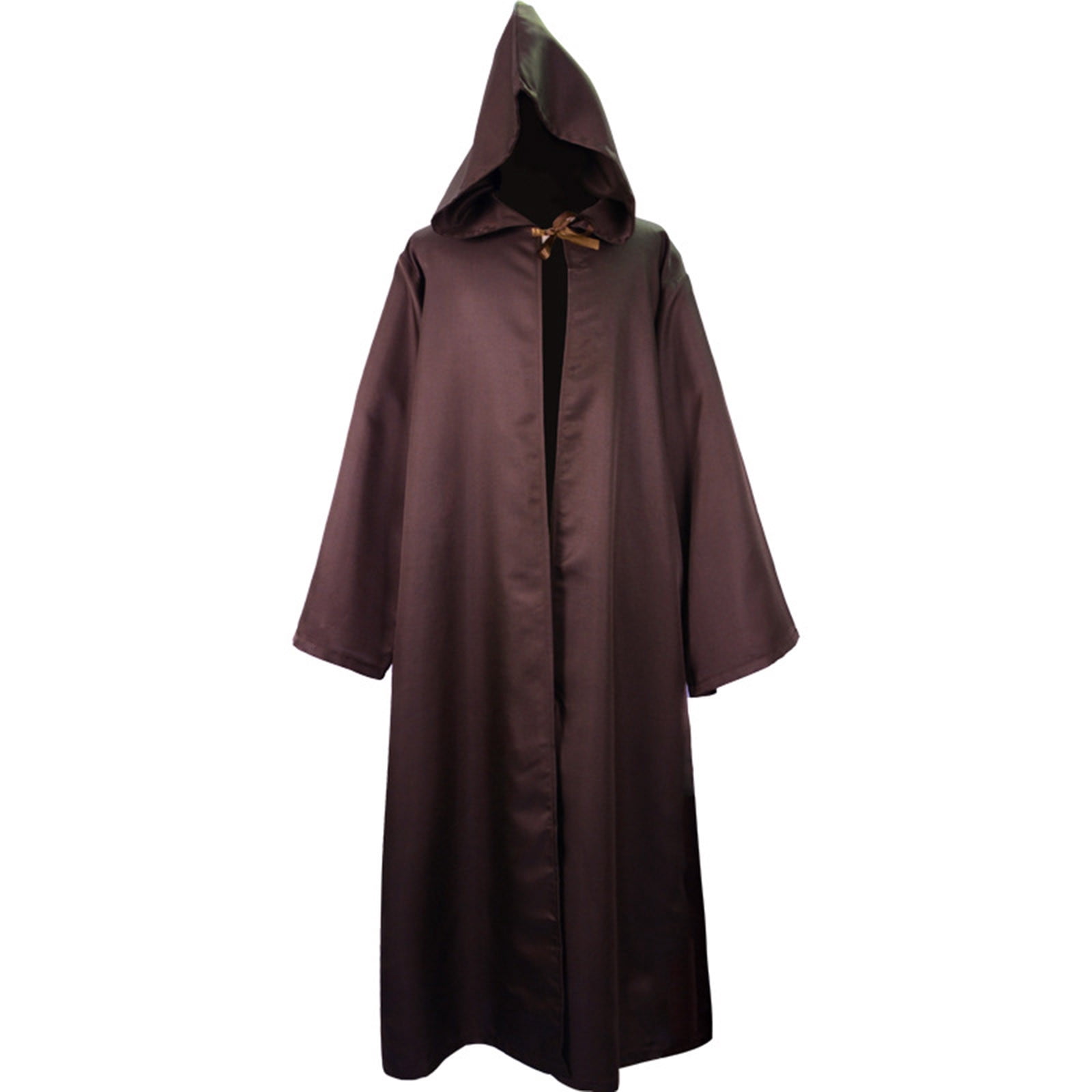 ZQUUVOU Women's and Men's Hooded Cloak Long Open Front Medieval Cape ...