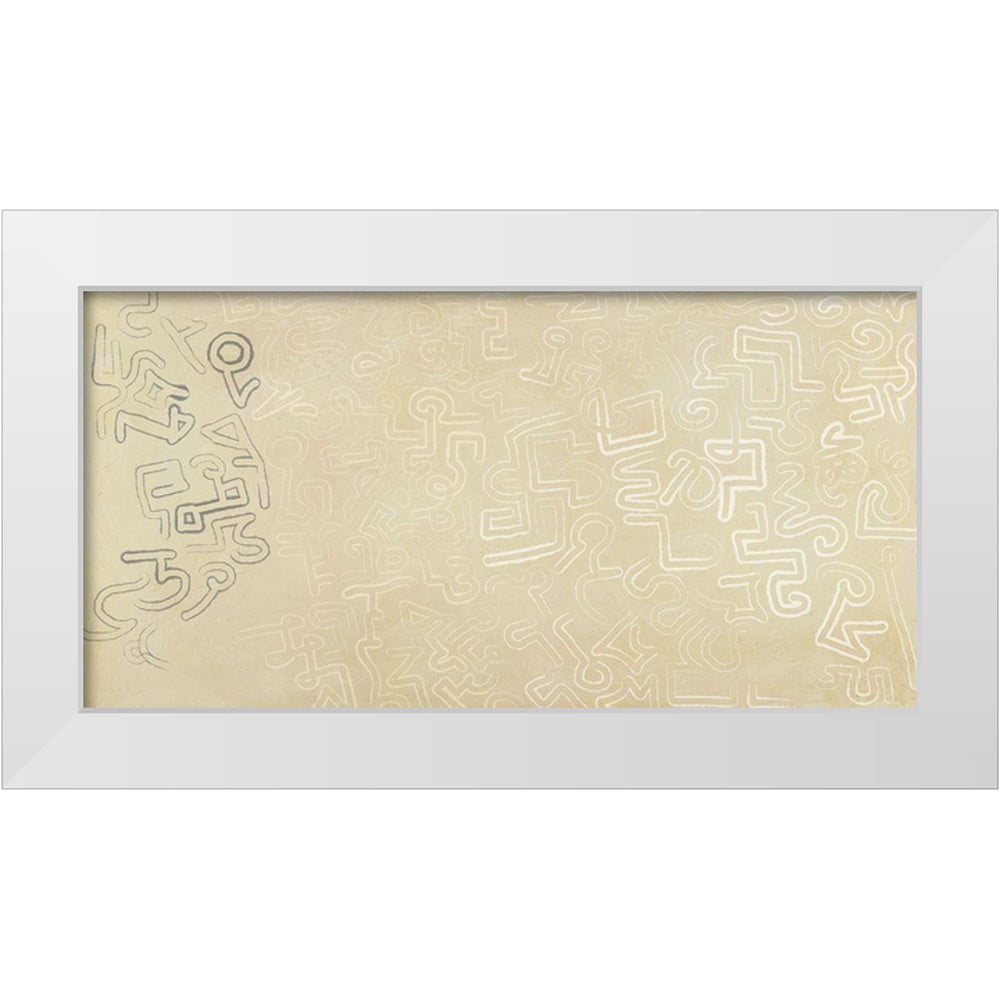 Roja, Steve 24x14 White Modern Wood Framed Museum Art Print Titled ...