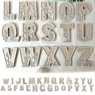Mairbeon Freestanding A-Z Wood Wooden Letters Alphabet Hanging Wedding ...