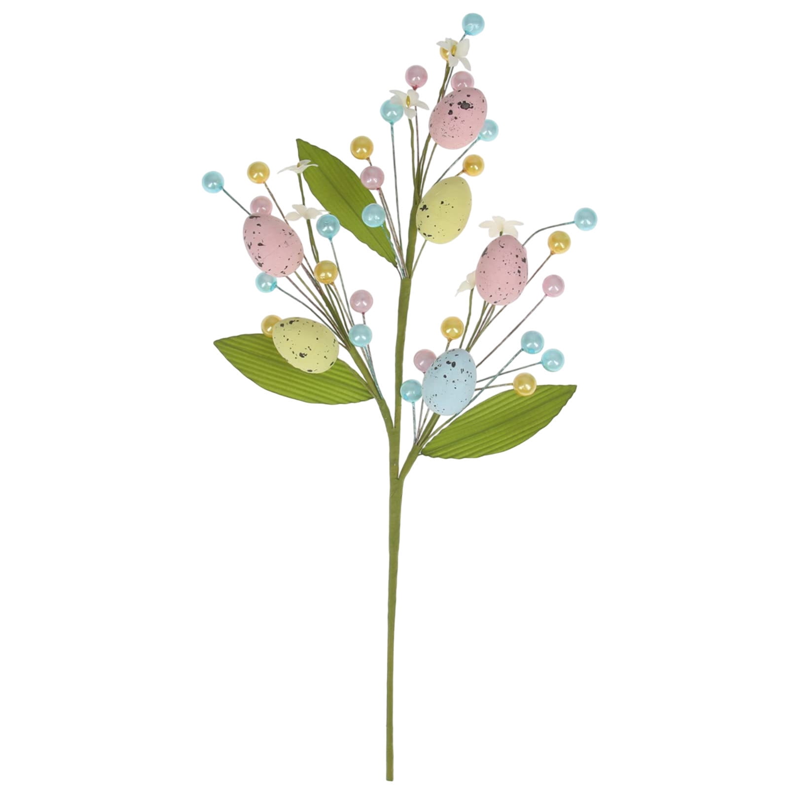 Artificial Easter Flowers Easter Sprays with Easter Eggs and Berries ...