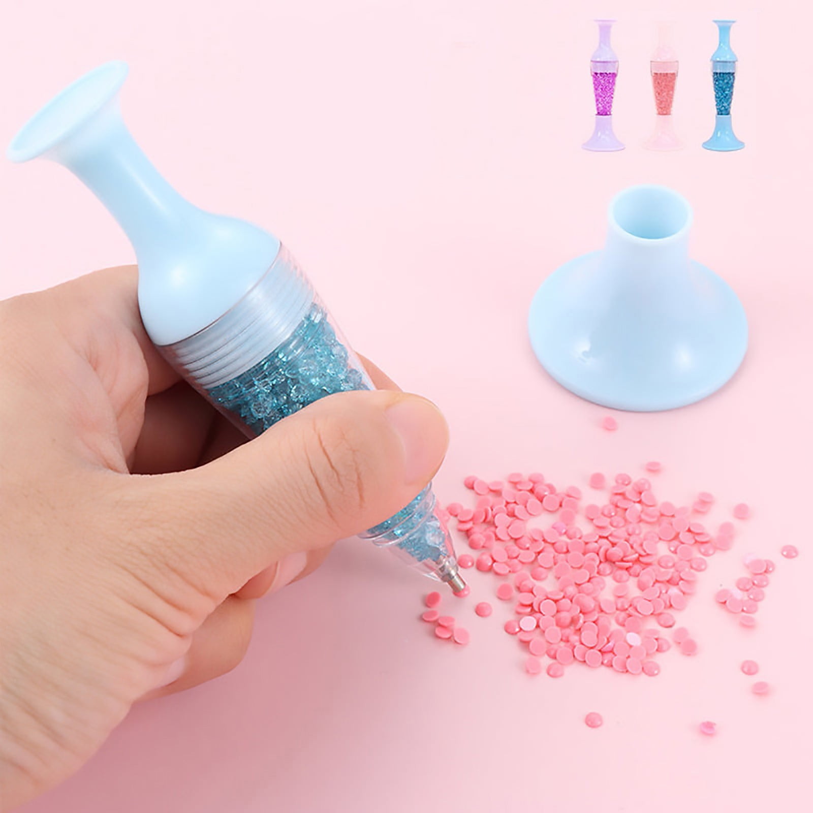 Diamond Tool Pens, Diamond Art Pen Flower Pot Shaped Point Drill Pen ...