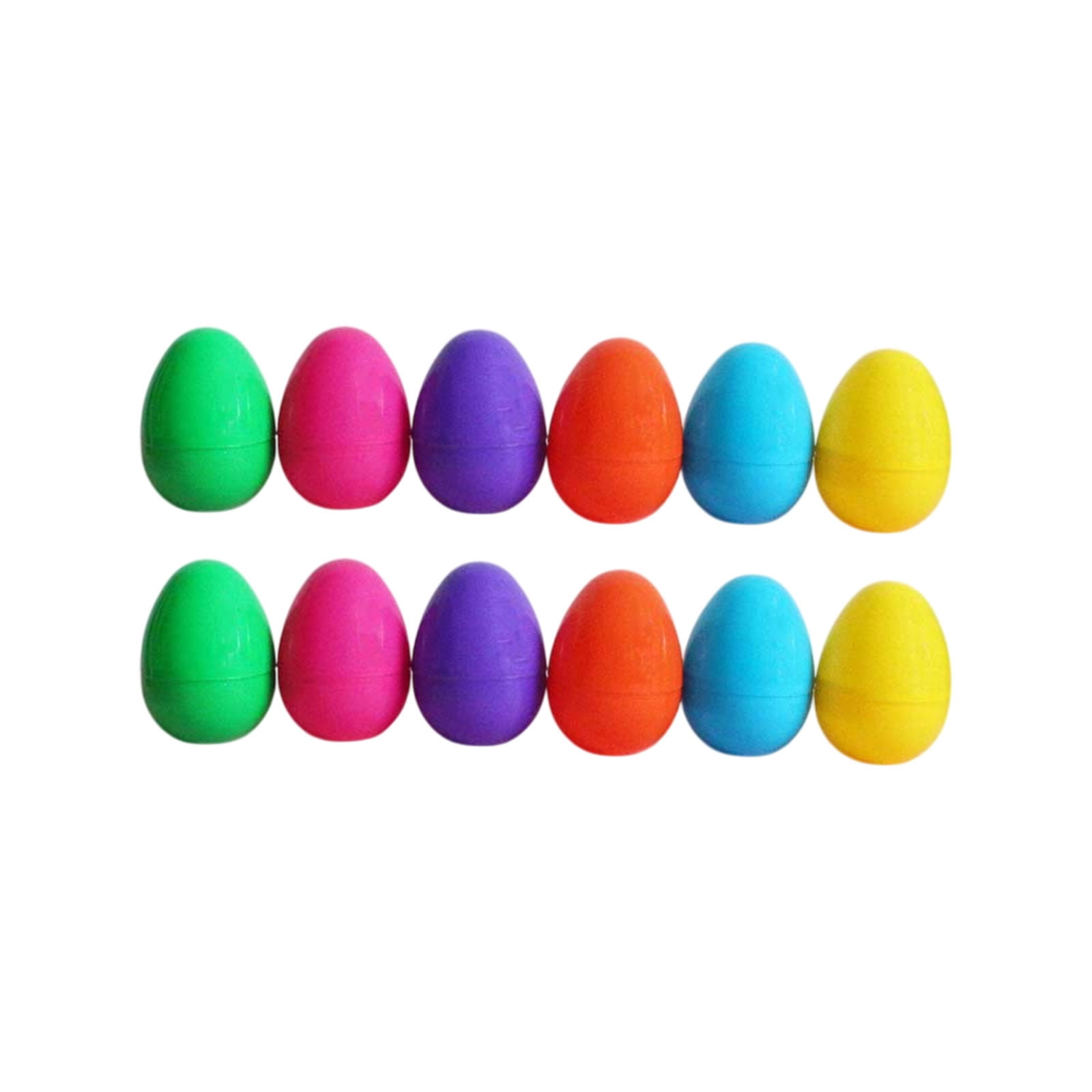 Fillable Easter Eggs with Hinge, Colorful Bright Plastic Easter Eggs ...