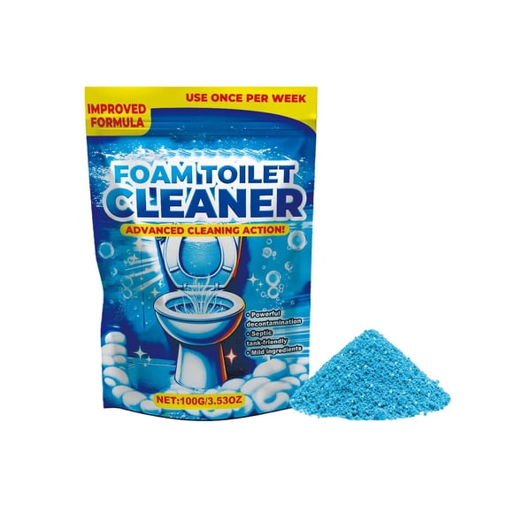 Foaming Toilet Cleaner, Refresh Bowl Cleaner Powder Packets, Splash ...