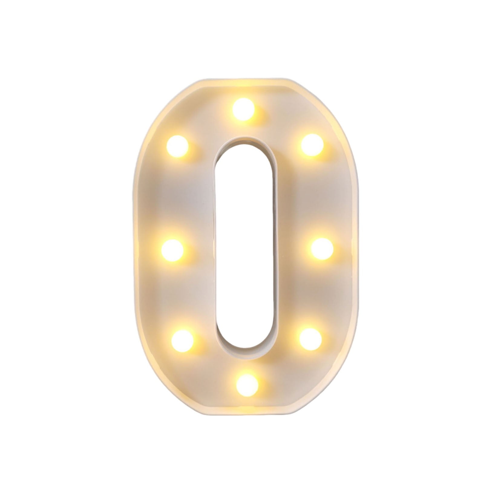 Rojia Light Up Letters, LED Letter Lights 26 Alphabet Night Light ...