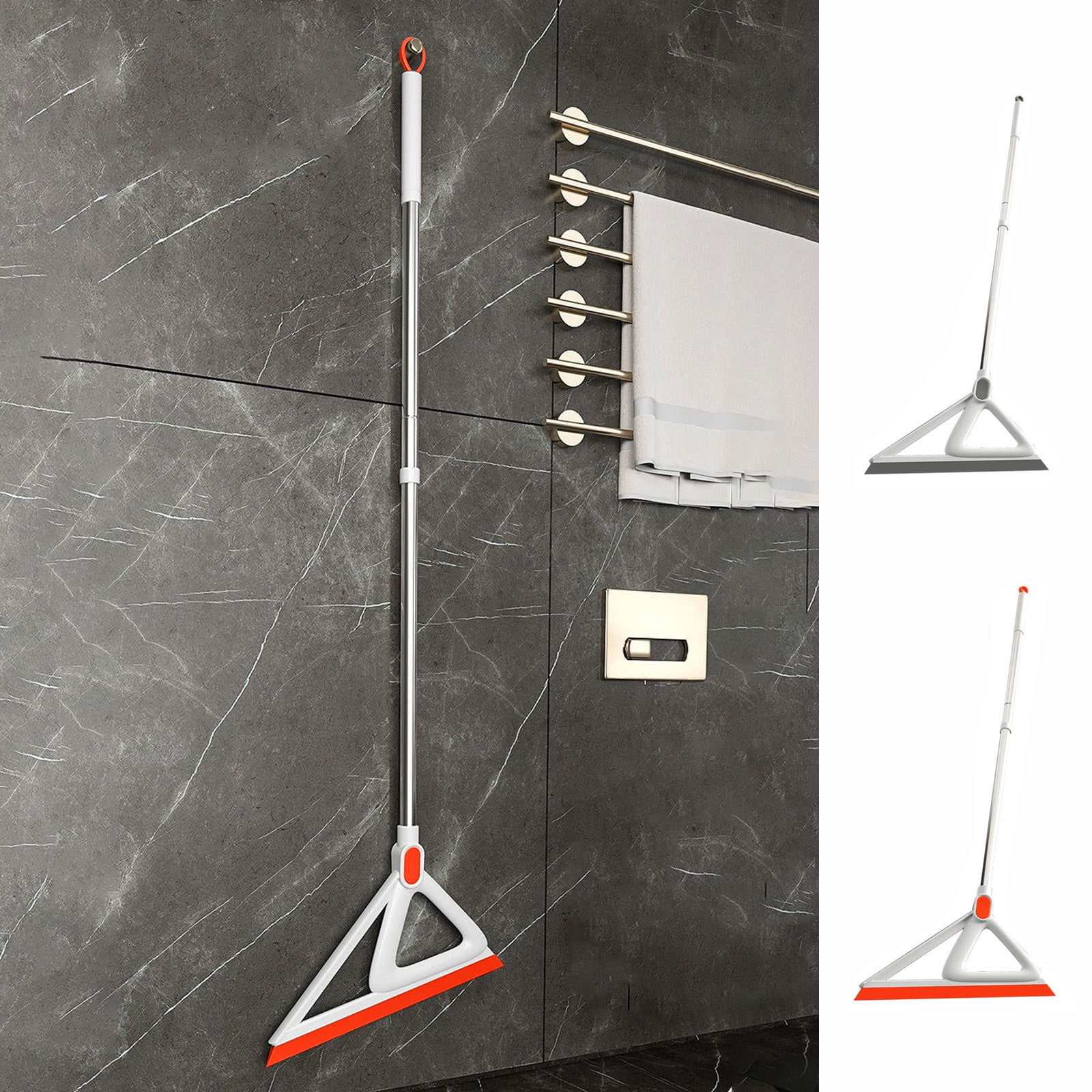 Rojia Multifunction Silicone Broom, Squeegee Broom Sweeping Water and ...