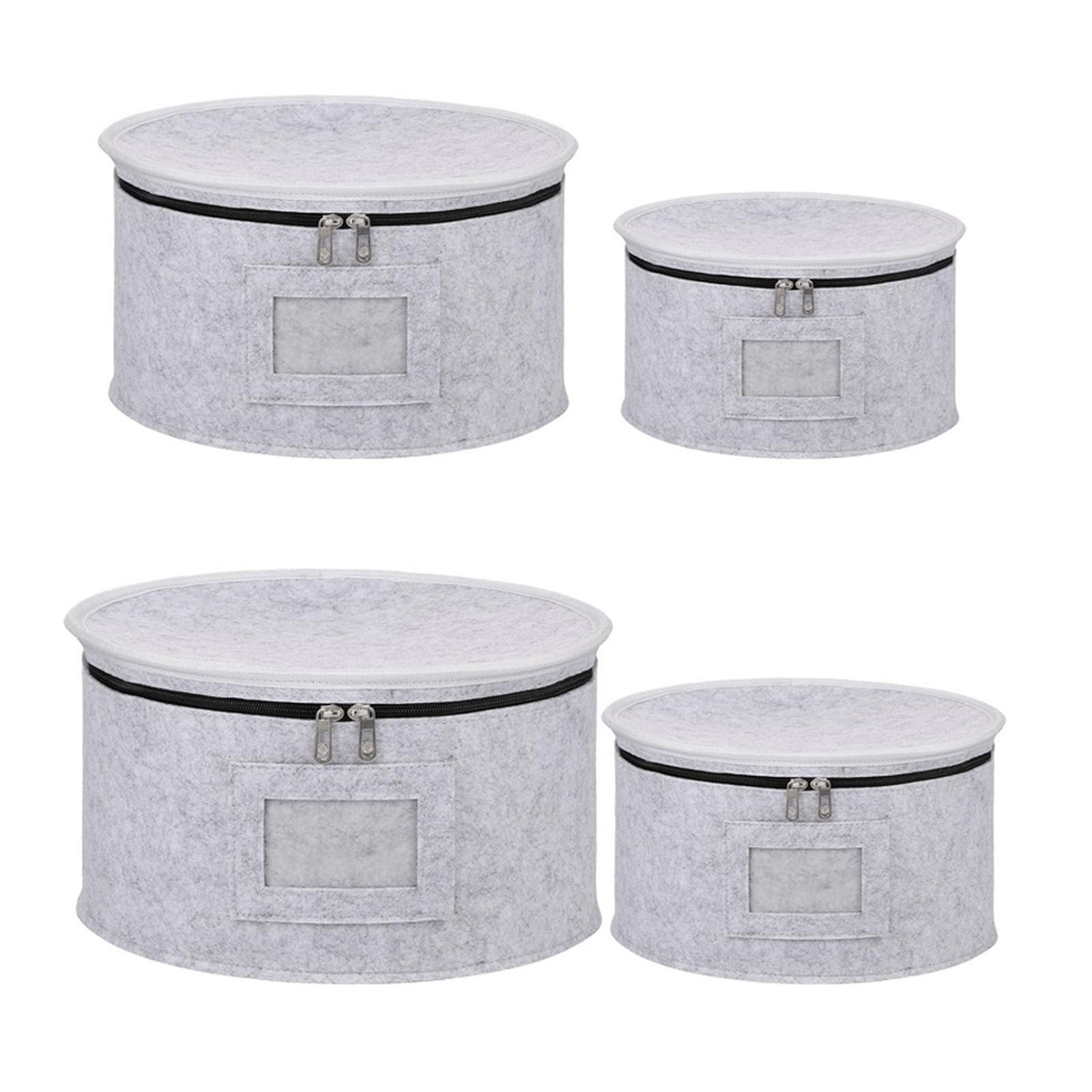 Rojia Multiple Sizes Plate Organizer, Dish Storage Containers, Moving Boxes for Dinnerware ...