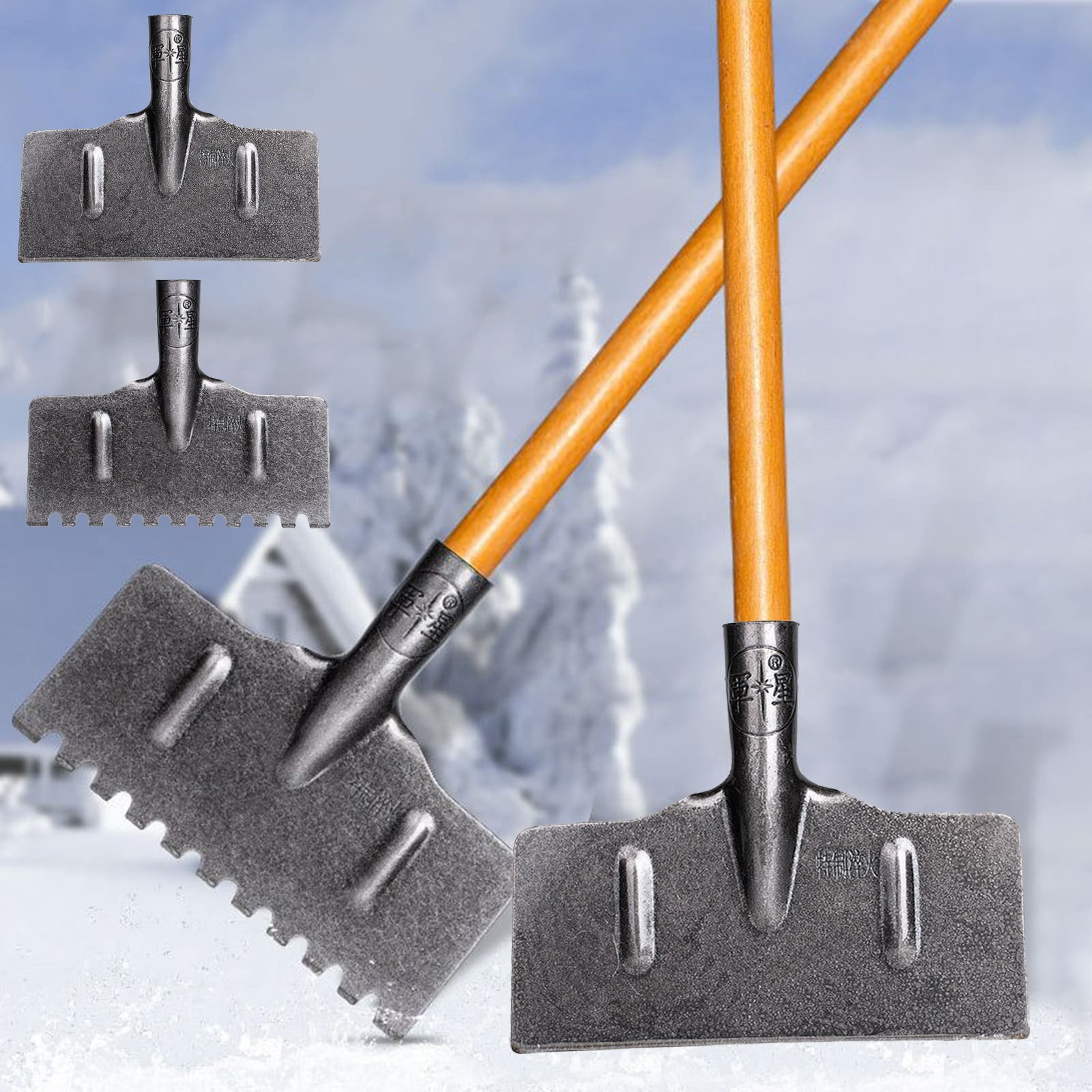 Rojia Snow Spade Head Ice Spade Head for Outdoor, Multifunction Snow ...