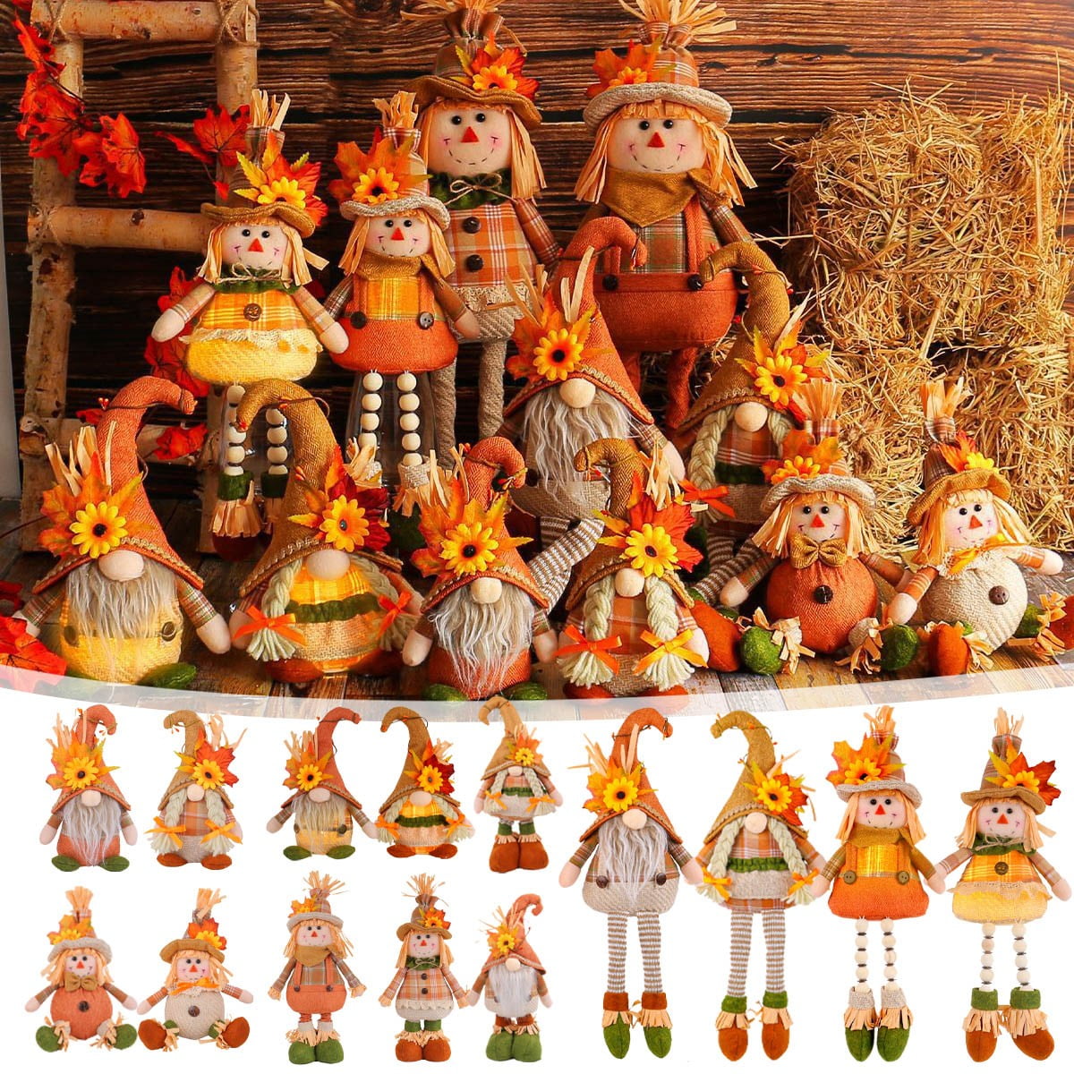 Thanksgiving Decorations Clearance, Thanksgiving Scarecrow Doll Series ...