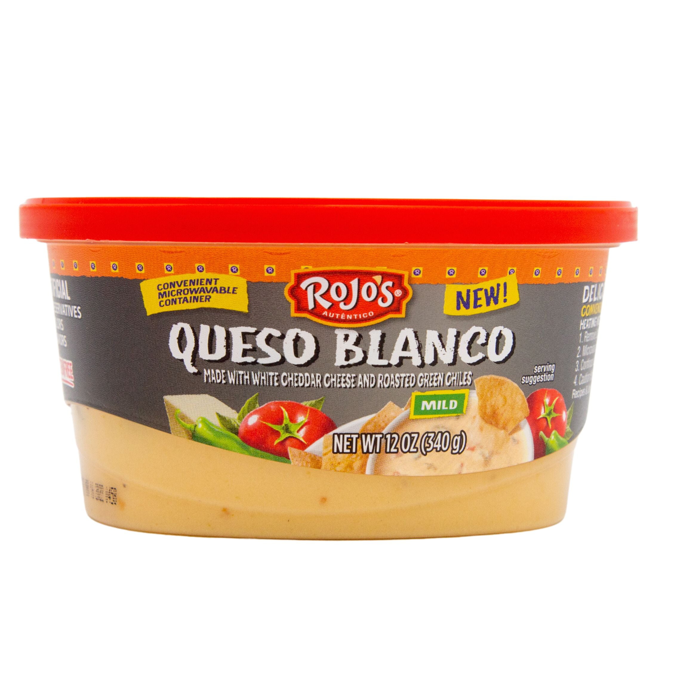 Rojo's Autentico, White Cheddar Cheese Dip, 12 oz - Walmart.com