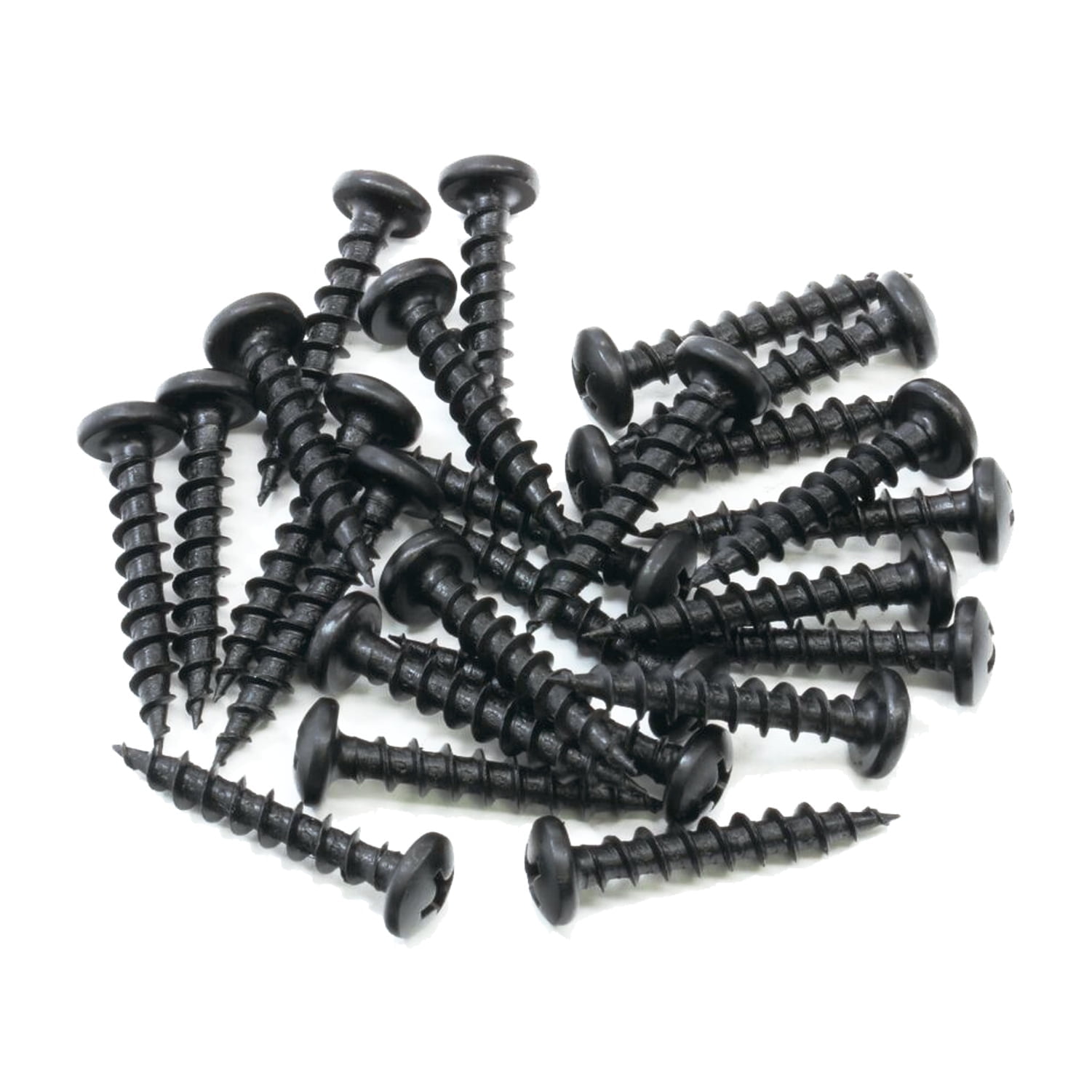 Rok 100 Pack #8-11 x 1" Coarse Thread Steel Phillips Pan Head Screws ...
