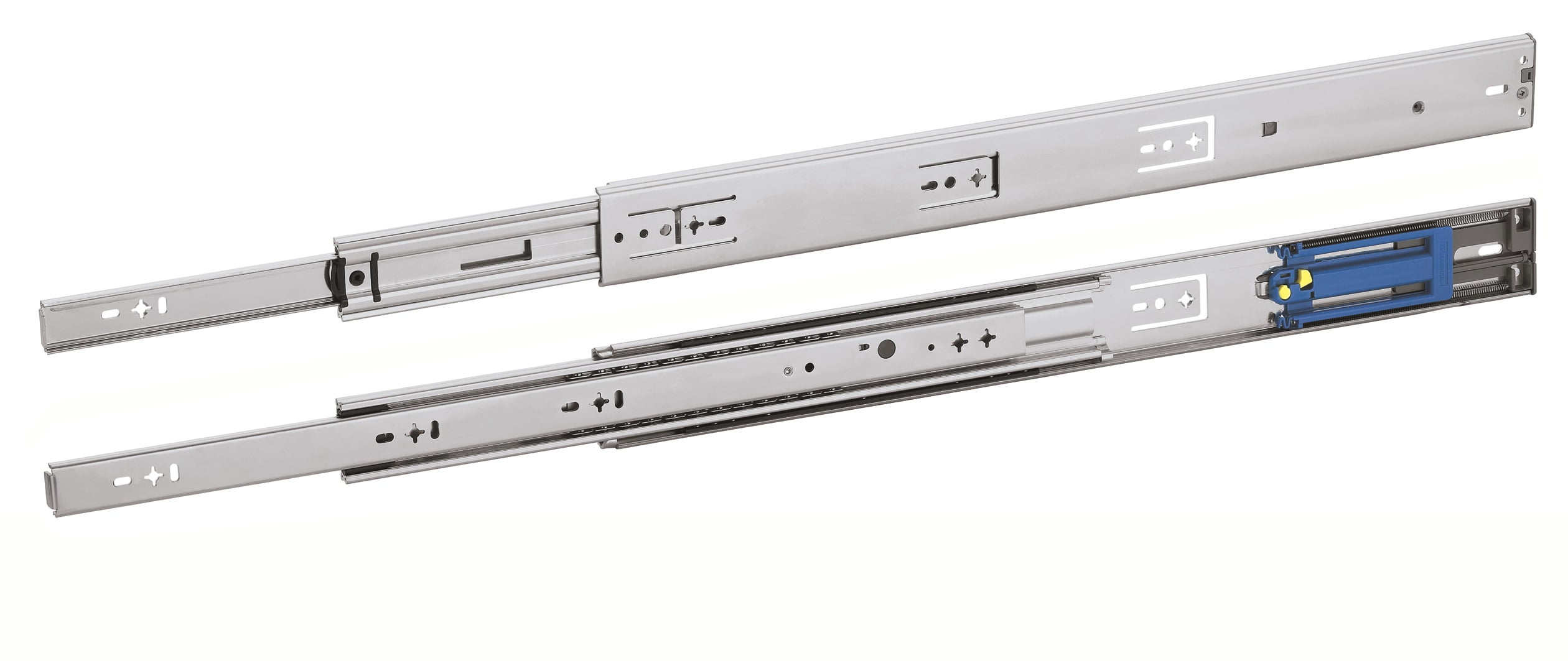 Rok 22" Soft Close Drawer Slides, Full Extension, Side Mount Ball ...