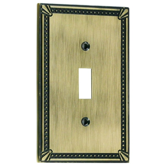 Rok Decorative Traditional Light Switch Plate, Single Toggle Switch ...