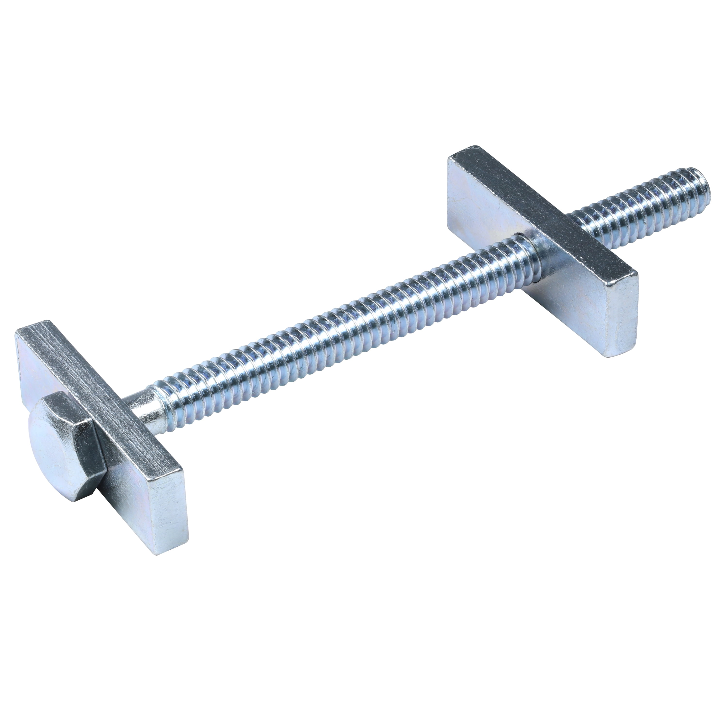 Rok Hardware #1/4-20 x 4" Hex Draw Bolt Zinc Plated, 4 Pieces - Walmart.com