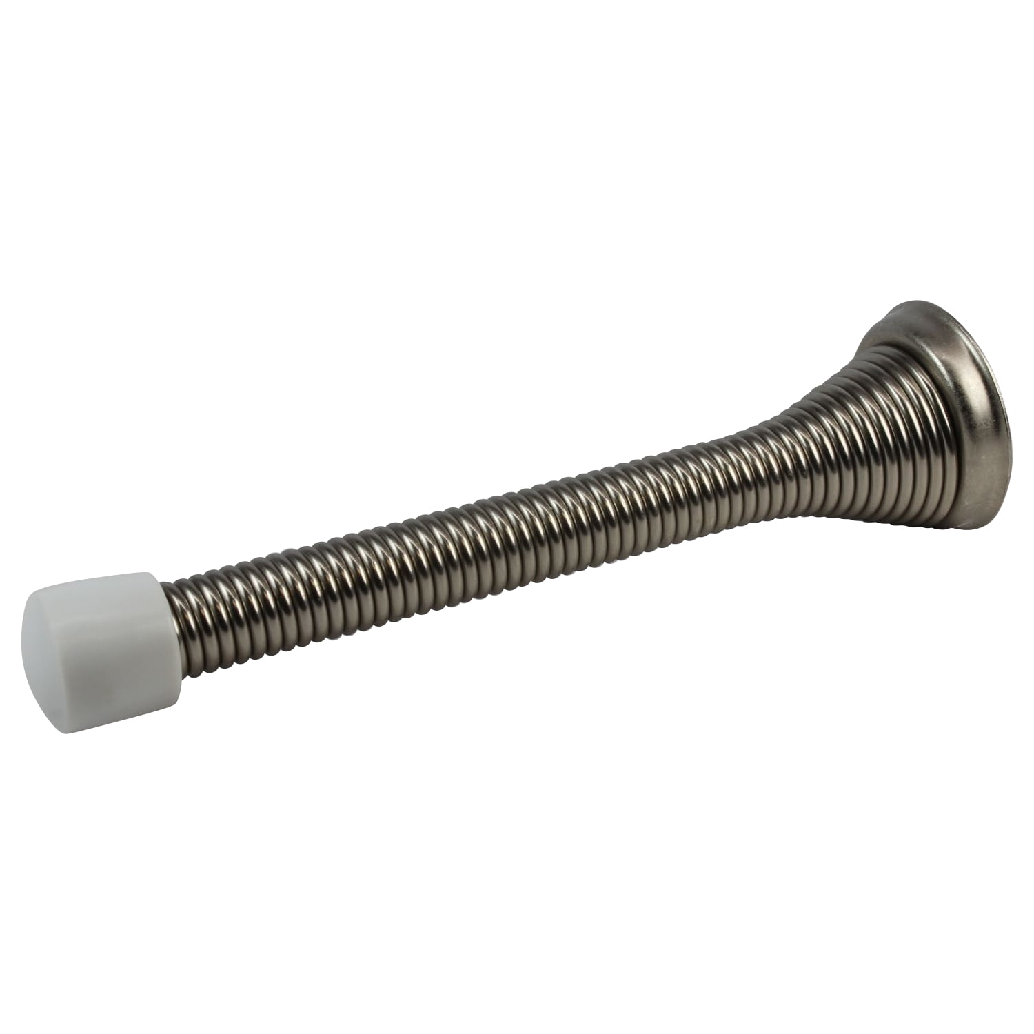 Rok Hardware 10 Pack 3-3/4" Flexi Spring Heavy Duty Metal Wall Doorstop ...