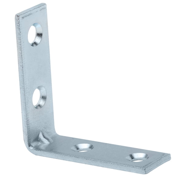 Rok Hardware 10-Pack Heavy Duty L Shaped Corner Brace, 16 Gauge Steel ...